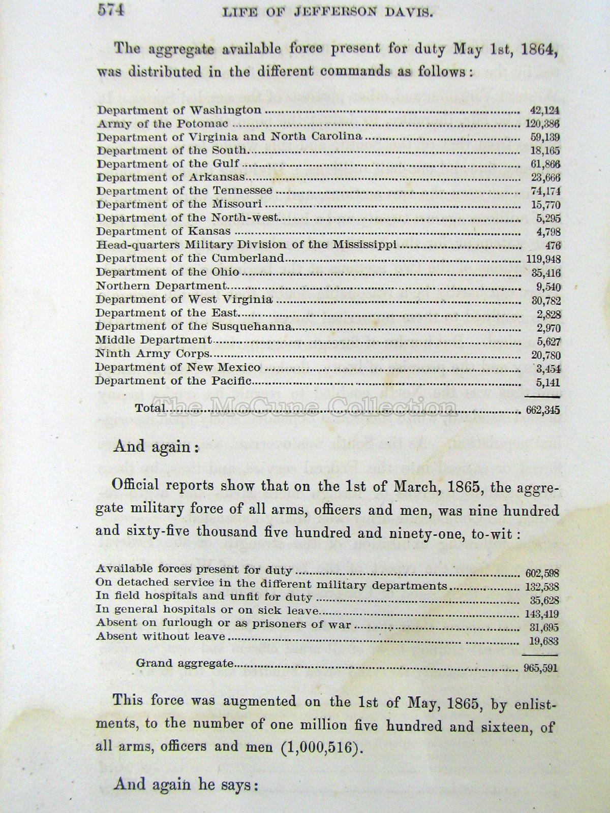 The Life of Jefferson Davis • The McCune Collection